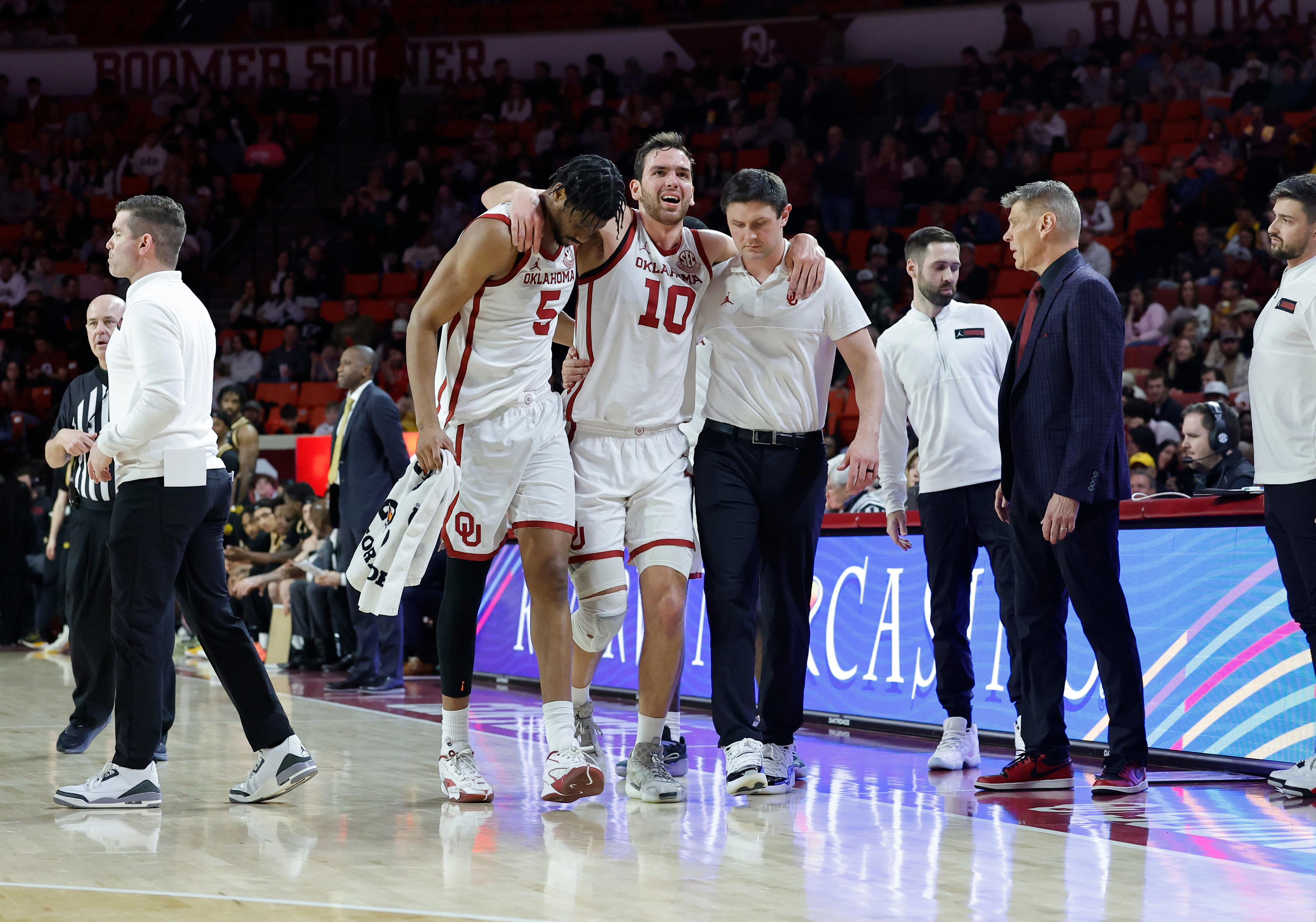 Sam Godwin injury update: OU basketball forward pushing to play vs ...