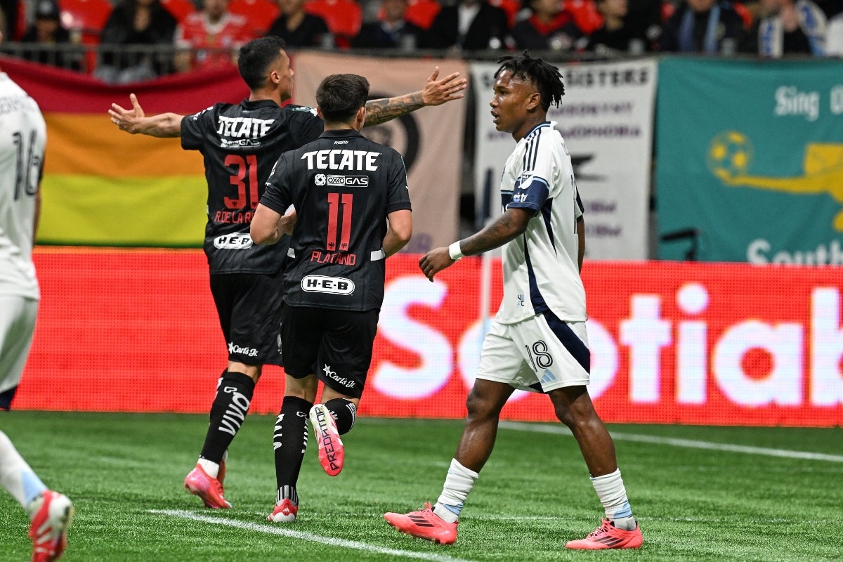 Rayados rescata el empate ante Vancouver Whitecaps en la Ida de 8vos en ...