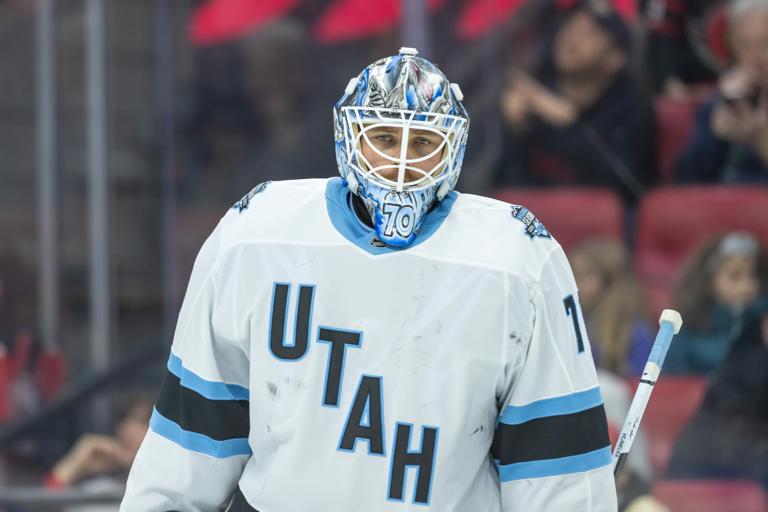 Utah signs goalie Karel Vejmelka to big contract extension