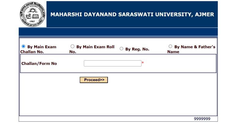 MDSU admit card 2025 out for 1st, 2nd and 3rd year at mdsuexam.org ...