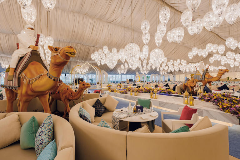 Impressive Ramadan tents in the UAE, from Burj Al Arab's first to ...