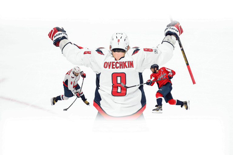 Alex Ovechkin scores 889th goal. See how close Wayne Gretzky's record is