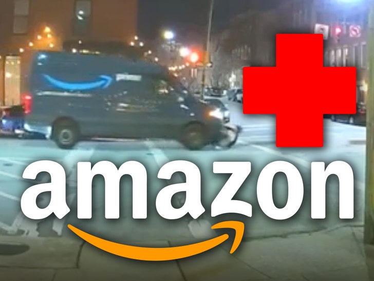 Woman Run Over by Amazon Van in Shocking Video Forgives 'Panicked' Driver