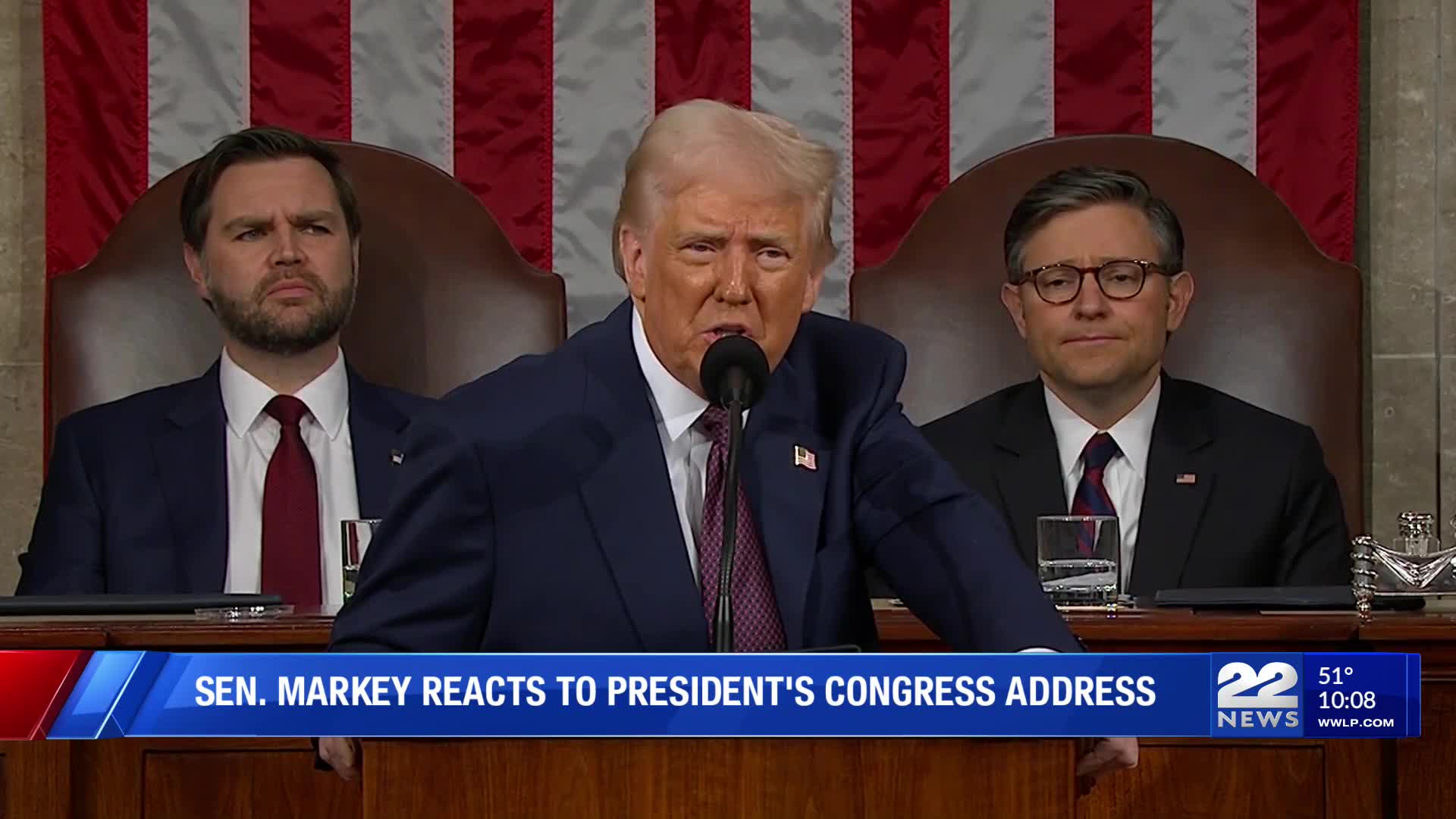 Senator Markey vows to block Trump agenda