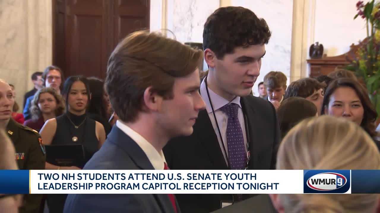 NH students attend U.S. Senate Youth Program Capitol reception