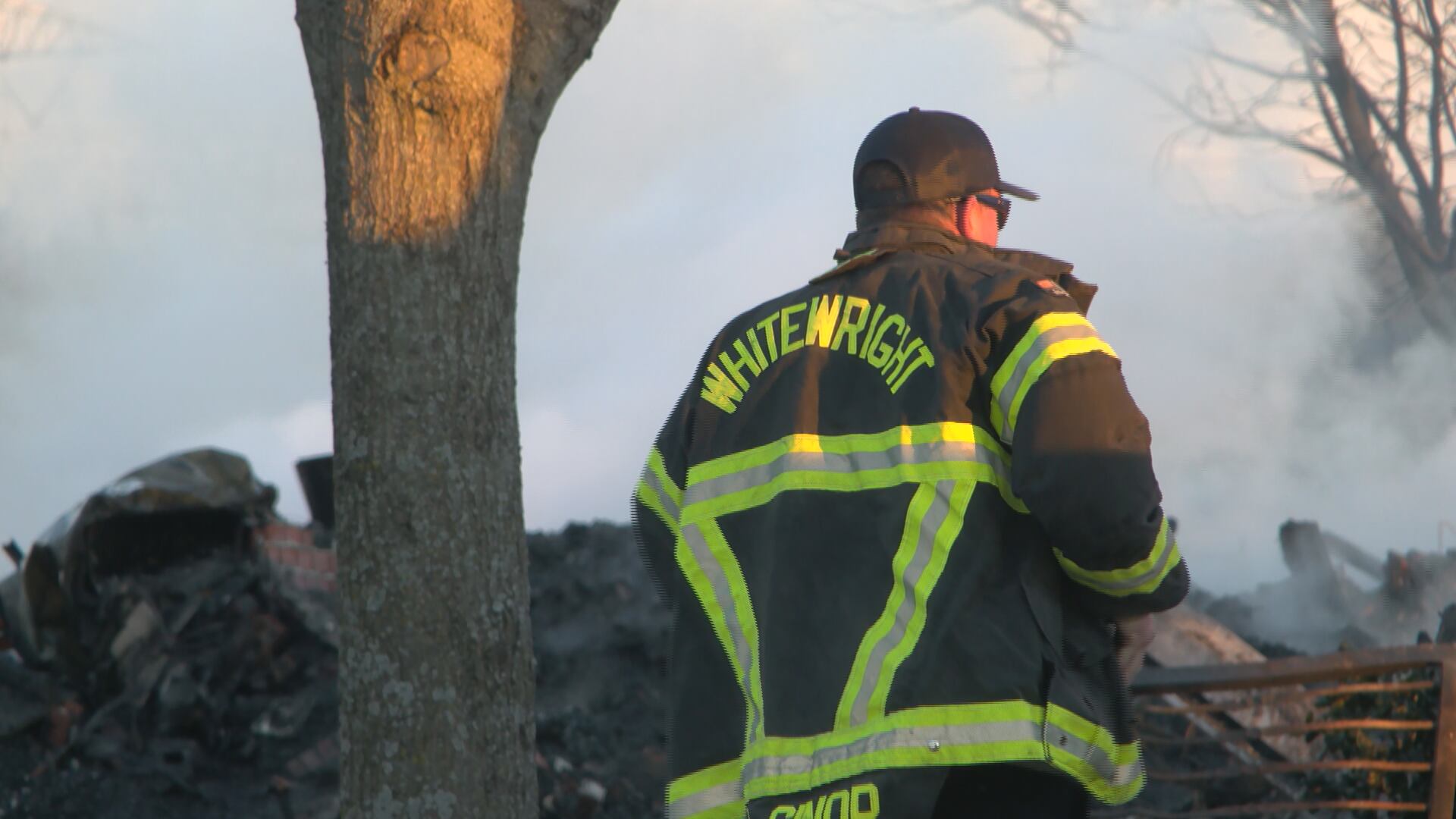 “I’m devastated”: Home burns to ground in Whitewright