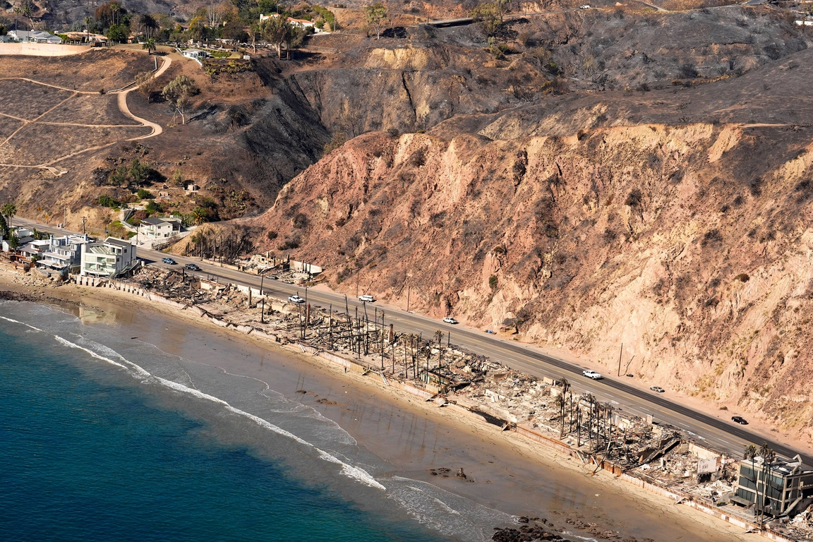 Shocking aerial photos show Palisades Fire carnage, in case you missed it