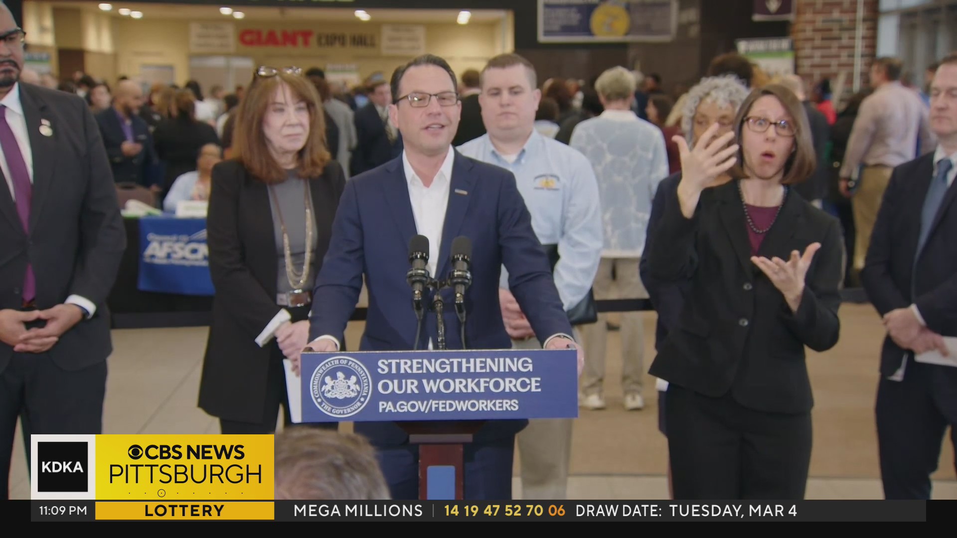 Gov. Shapiro signs executive order to hire fired federal workers