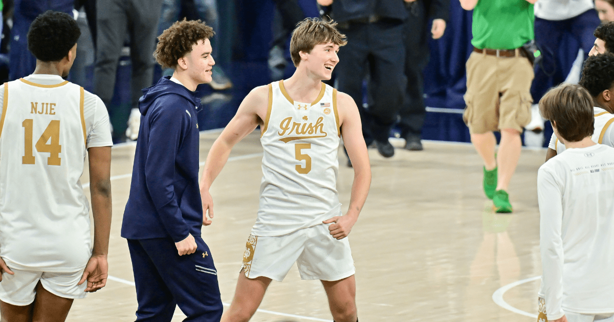Cole Certa’s last-minute three lifts Notre Dame over Stanford