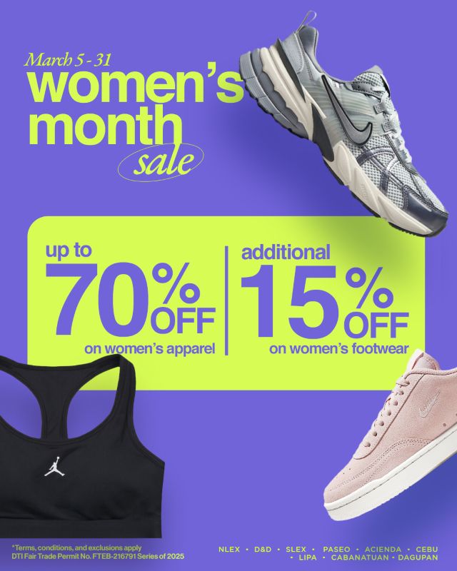 Spot Deal of the Day: NFS Women's Month Sale Offers Up to 70% Off