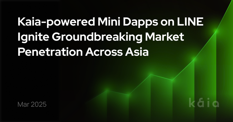 Kaia-powered Mini DApps on LINE Messenger Spark Innovative Market Expansion Throughout Asia.