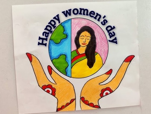 10+ Unique and Creative Women's Day Drawing Ideas for Poster and ...