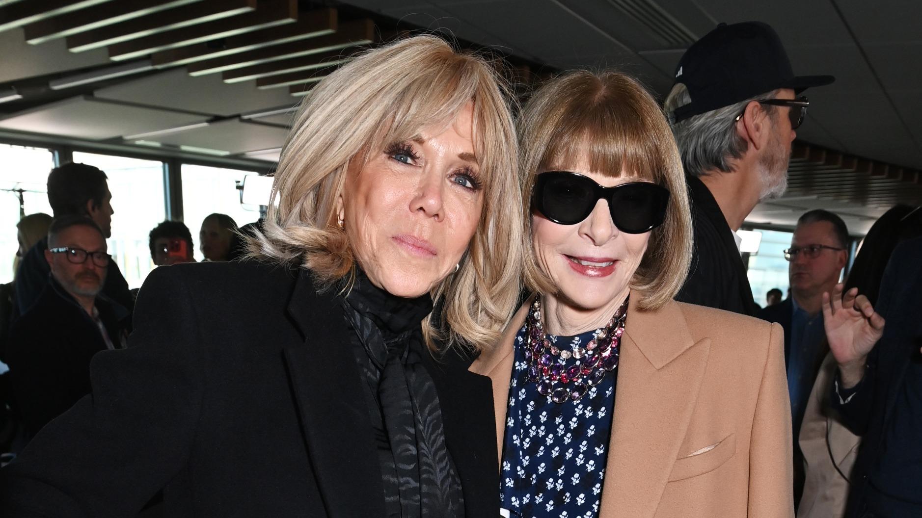 La rencontre chaleureuse et inattendue entre Brigitte Macron et Anna ...