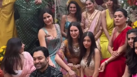 Katrina Kaif is the perfect bridesmaid as she dances at friend's ...