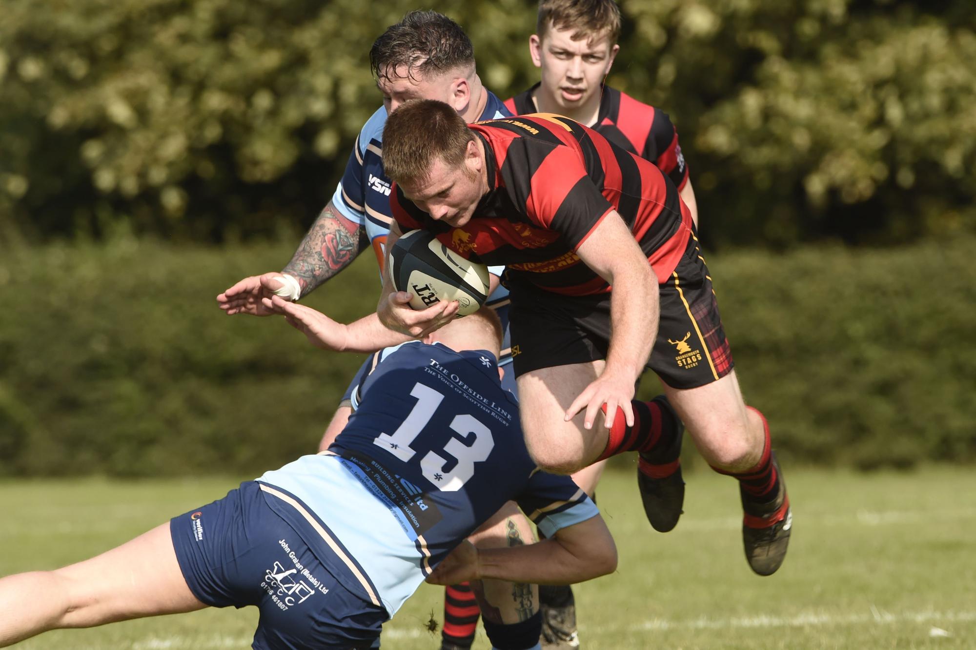Rugby: Grangemouth Stags see off Panmure in final away league trip