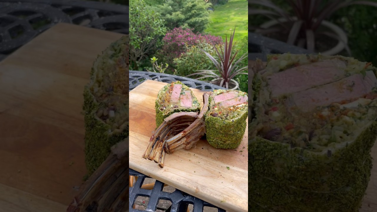 Gourmet Twist: Rack of Lamb Burrito for Dinner!