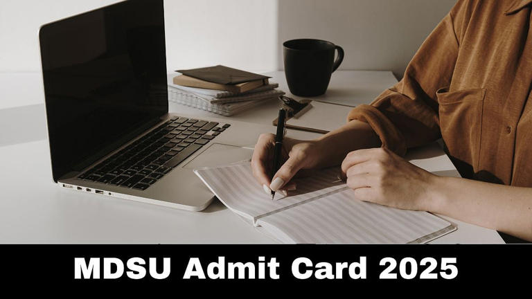 MDSU Admit Card 2025 Released At mdsuexam.org; Here's How To Download