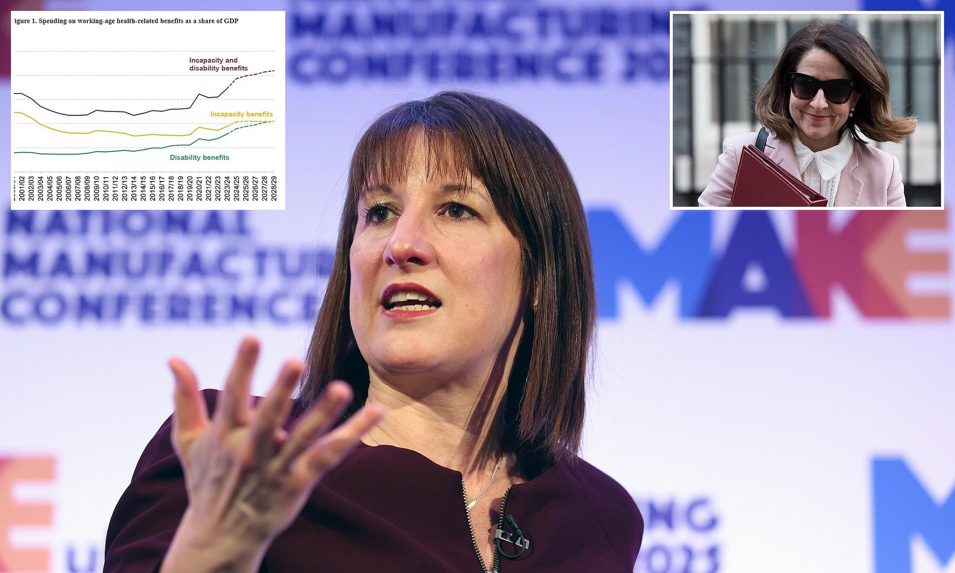 Reeves says she DOES want benefits cuts and hints at curbs on 'NEETs'