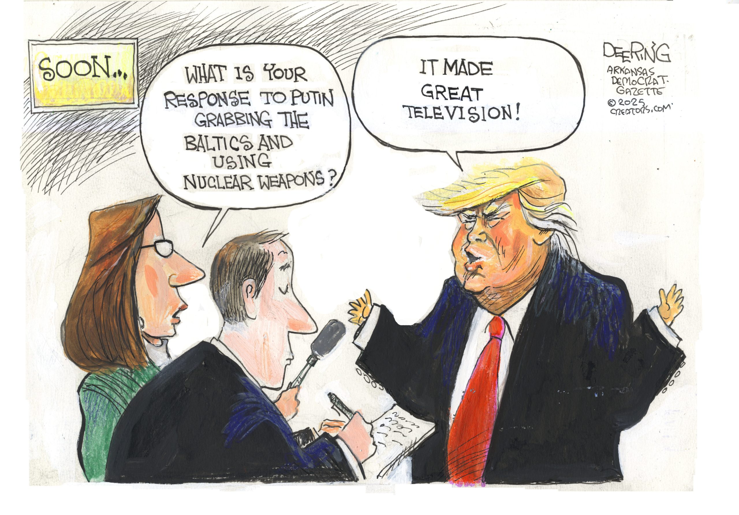 The Latest Syndicated Political Cartoons