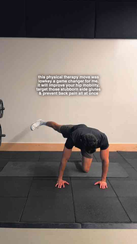 Improves Side Glutes & Back Pain