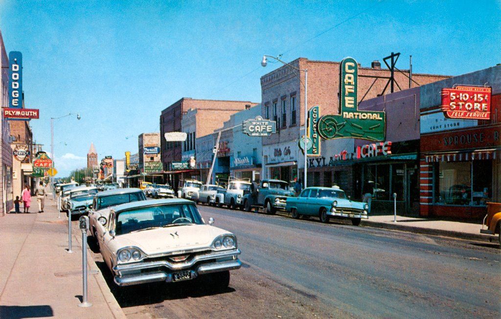 24 Images Of Famous Cities In The 1950s