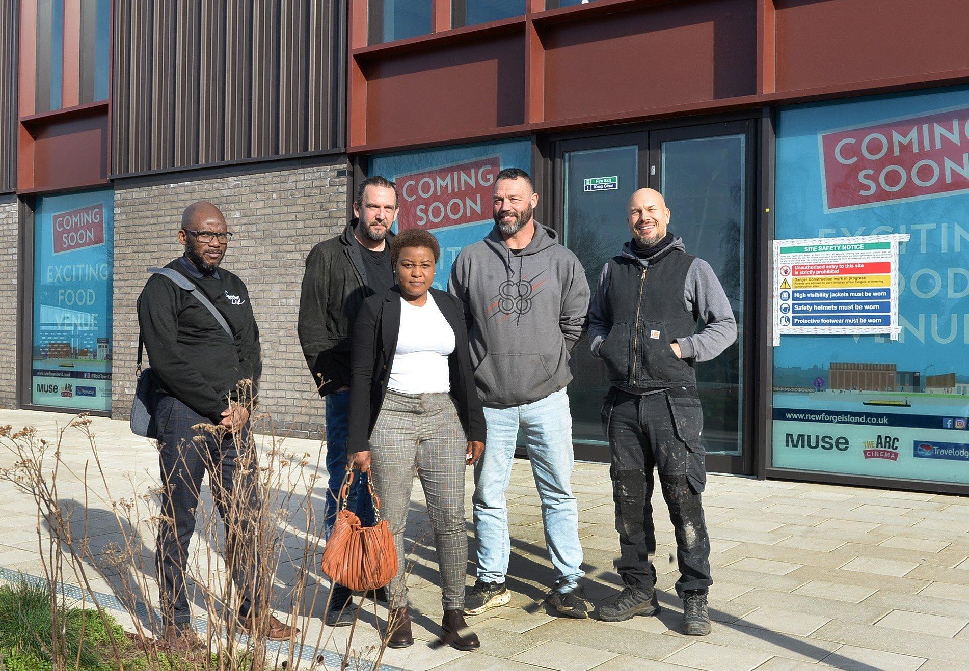 Forge Island: Work begins on a second food outlet