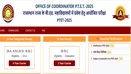 PTET 2025 registration begins at ptetvmoukota2025.in, direct link to ...