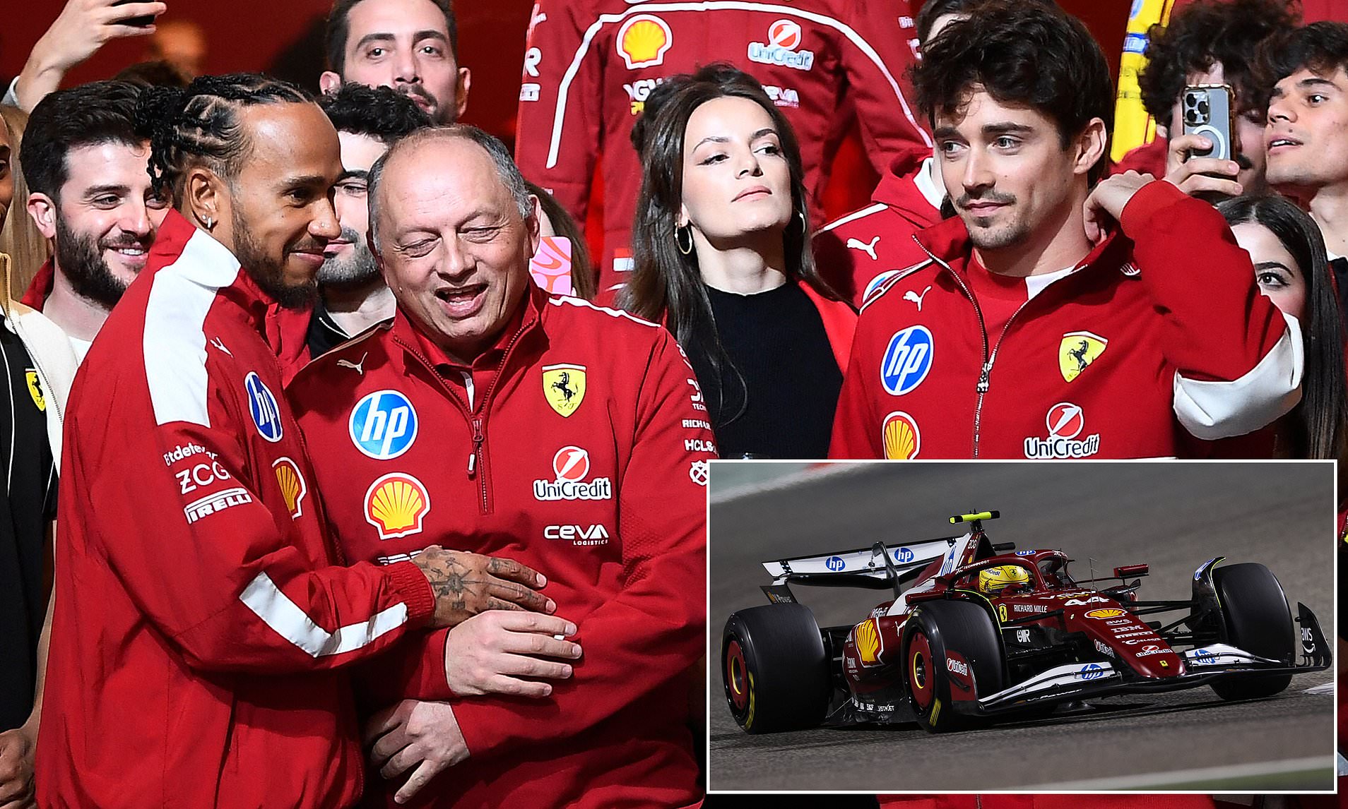 'Excited' Lewis Hamilton is 'still pinching' himself after joining ...