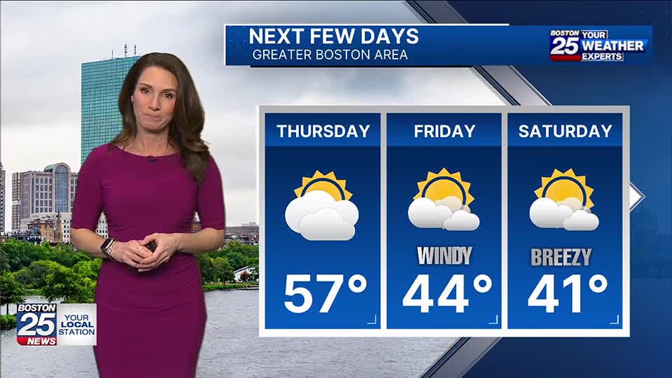 Boston 25 Morning Forecast