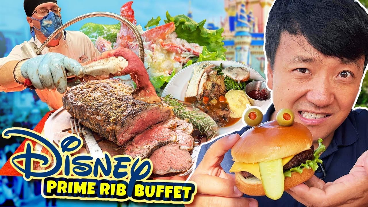 Eating TWO Disney Buffets in ONE DAY! Magic Kingdom ALL YOU CAN EAT ...