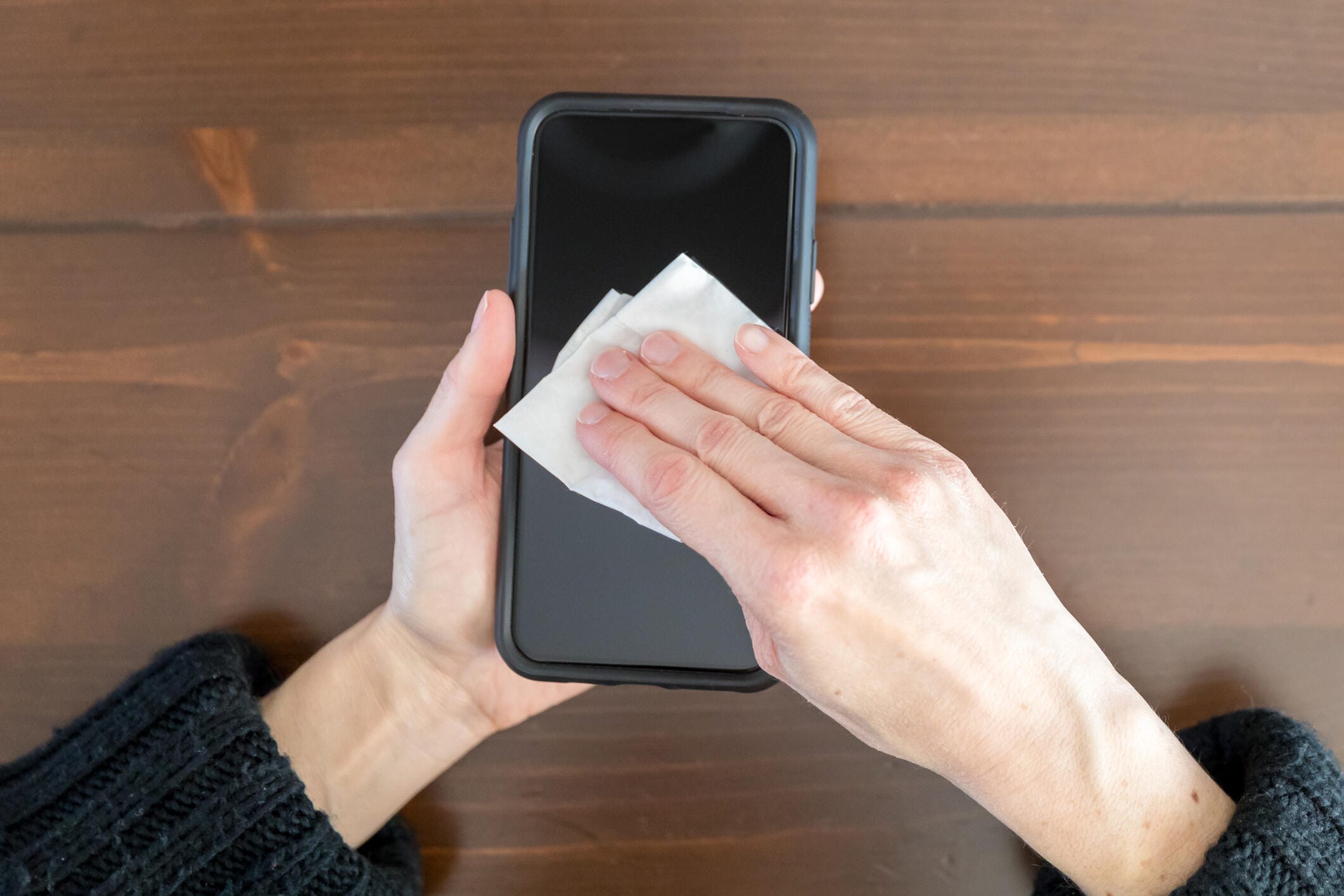Your Phone Is Covered in Germs. Here's How to Disinfect It the Right Way