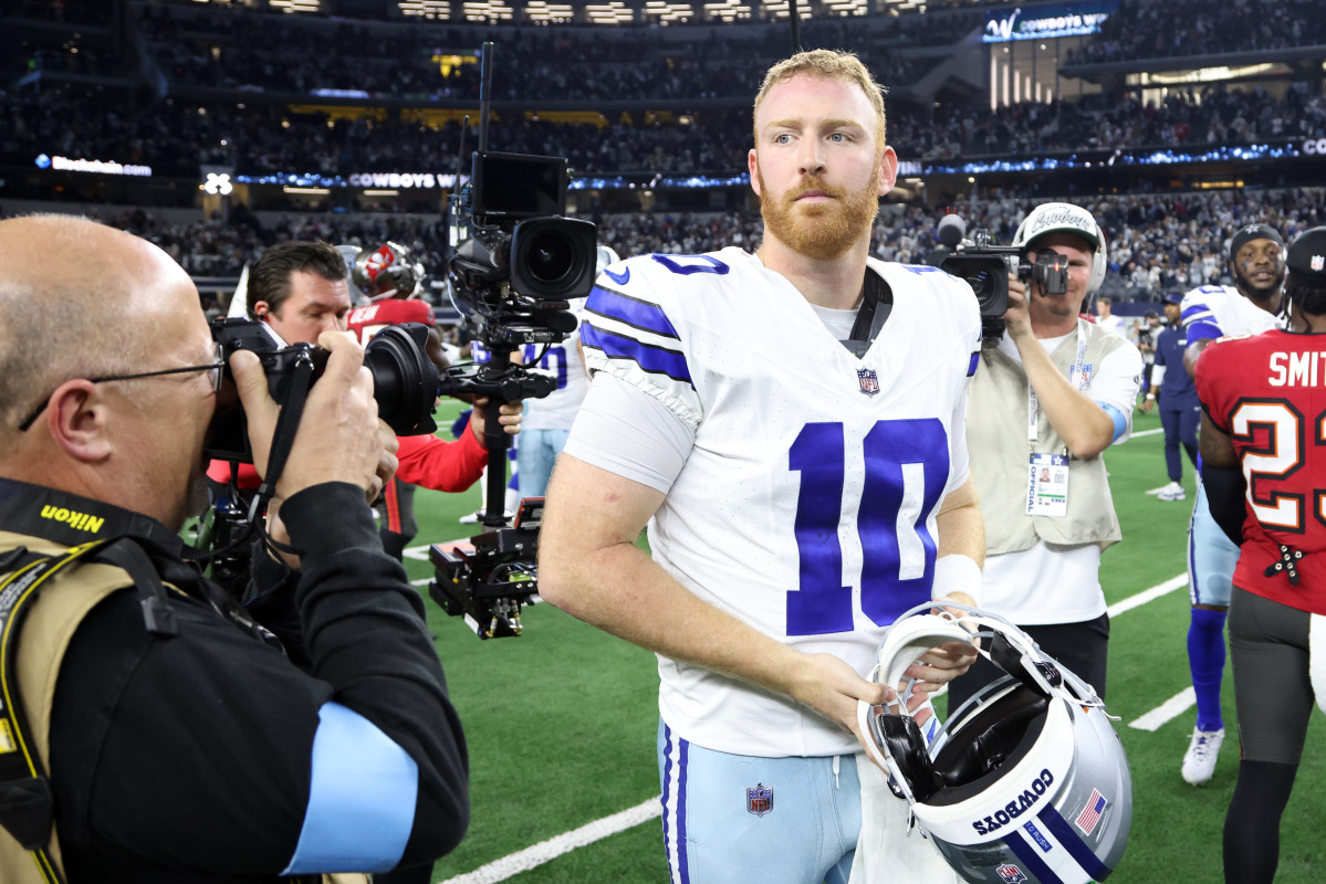 Cowboys Star's Wife Sends Six-Word Message After Cooper Rush's Ravens Move