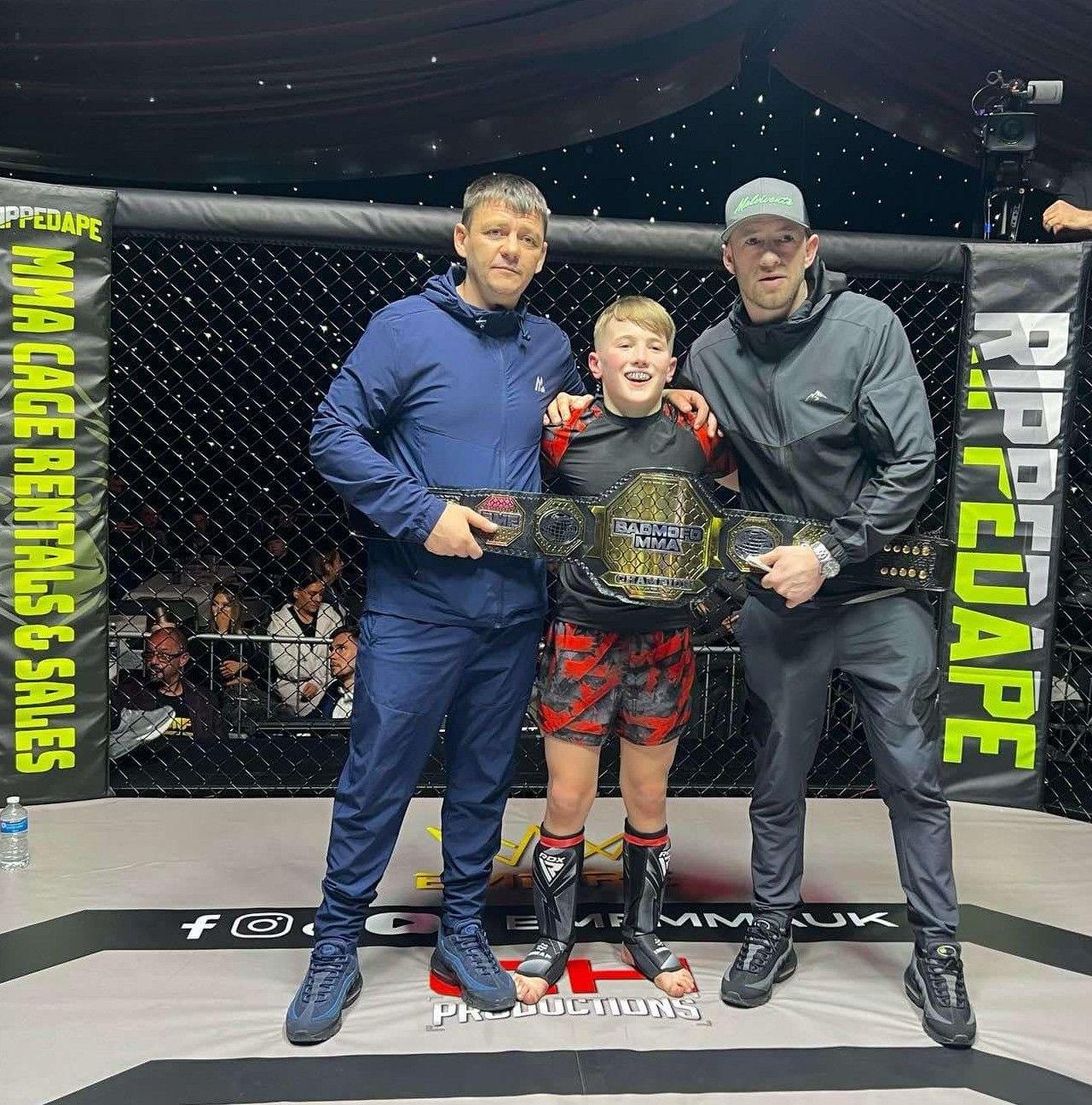 Merseyside Gym trains World Champion Teen Fighter