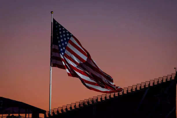 Backward American flags on race cars? Here’s why it’s more than just a ...