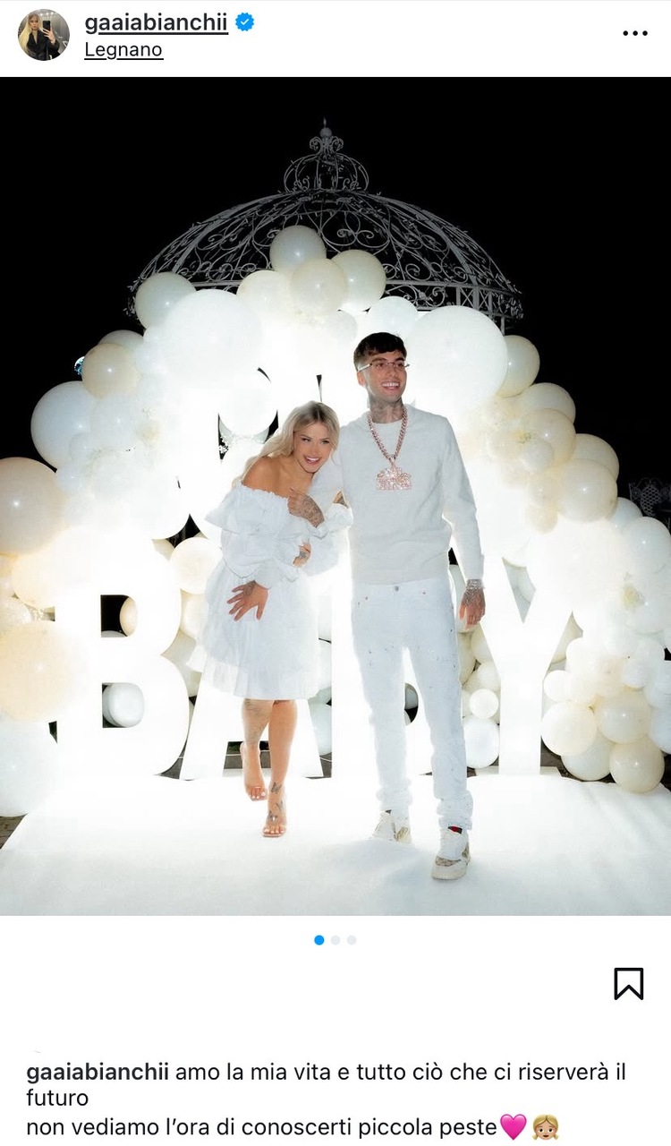 Gaia Bianchi e Tony Boy sono diventati genitori: nasce la piccola Arya