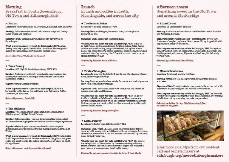 Forever Edinburgh launches Edinburgh’s ultimate menu, celebrating the ...