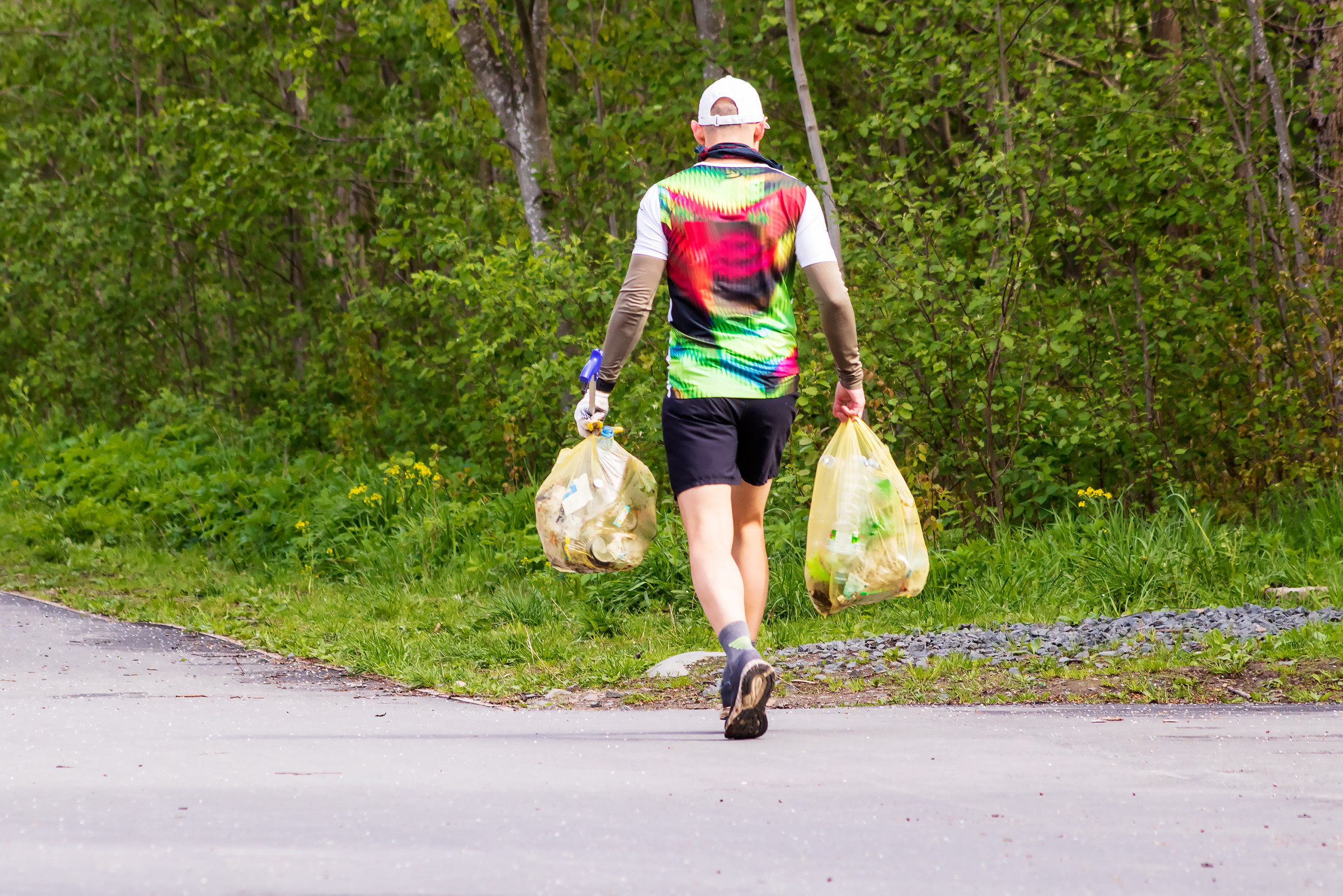 What is plogging, and how is it beneficial?