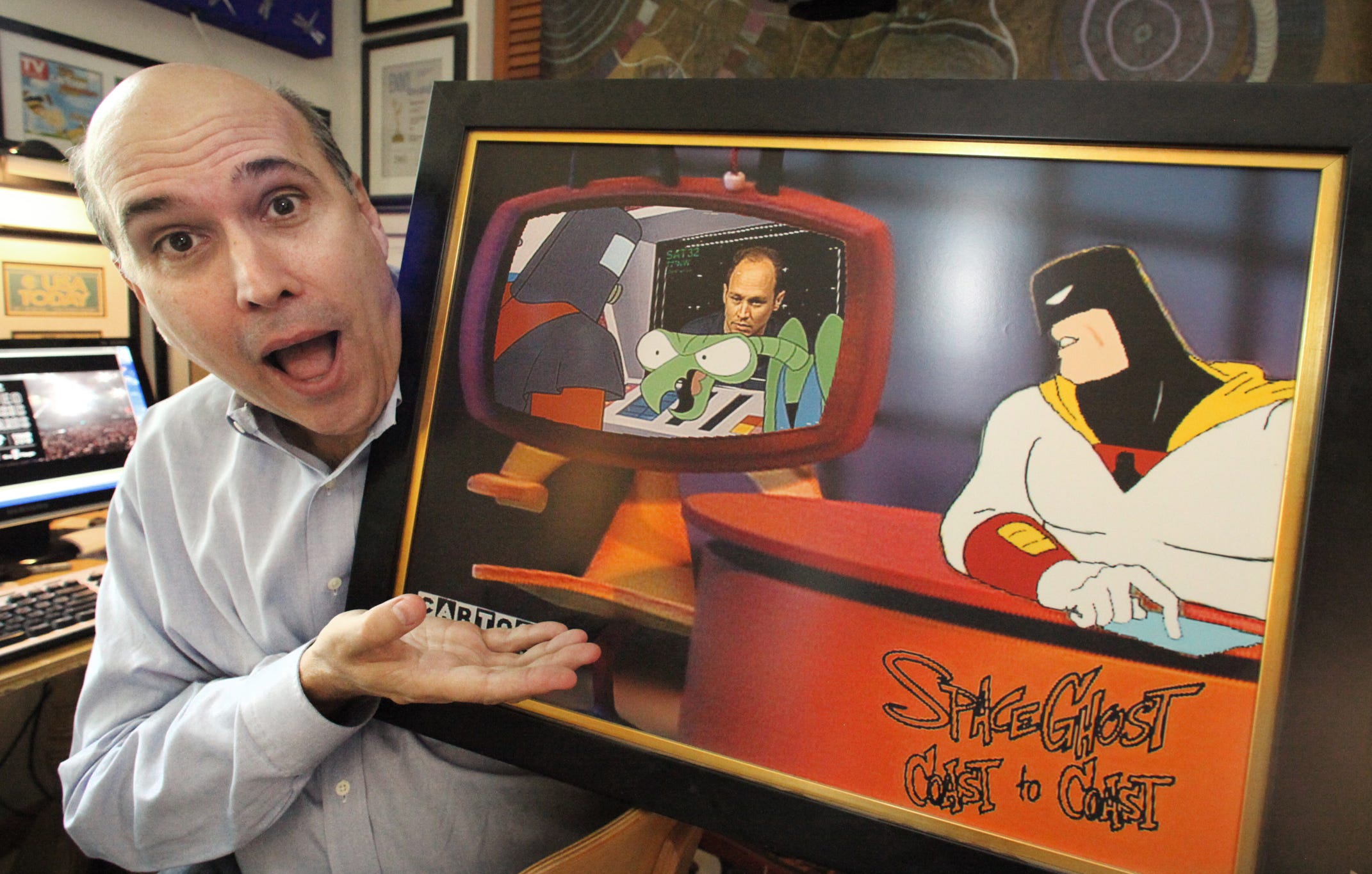 Lakeland resident George Lowe, voice of 'Space Ghost' and avid artist ...