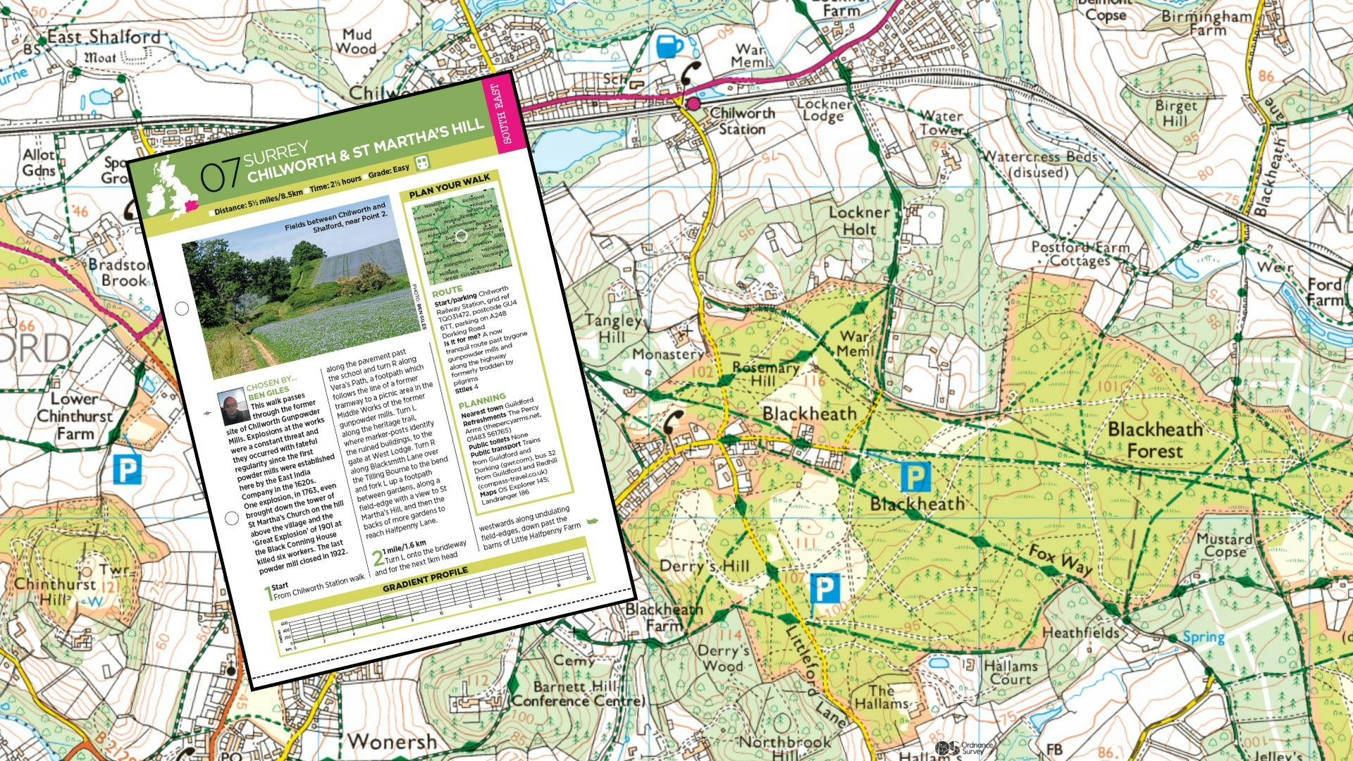 Take a Country Walking magazine route card for a walk – and win ...