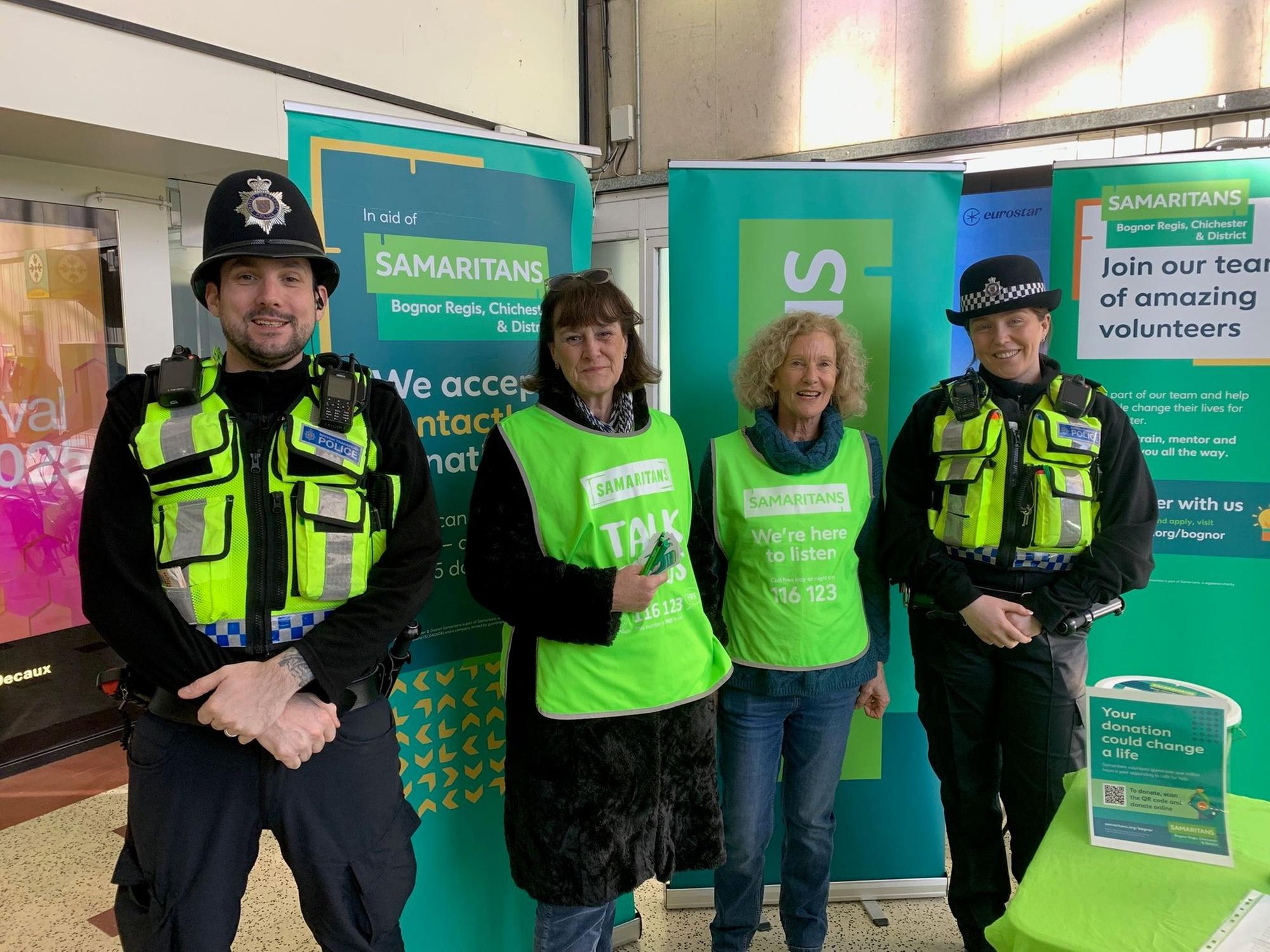 Small talk saves lives, say Bognor Regis, Chichester & District Samaritans