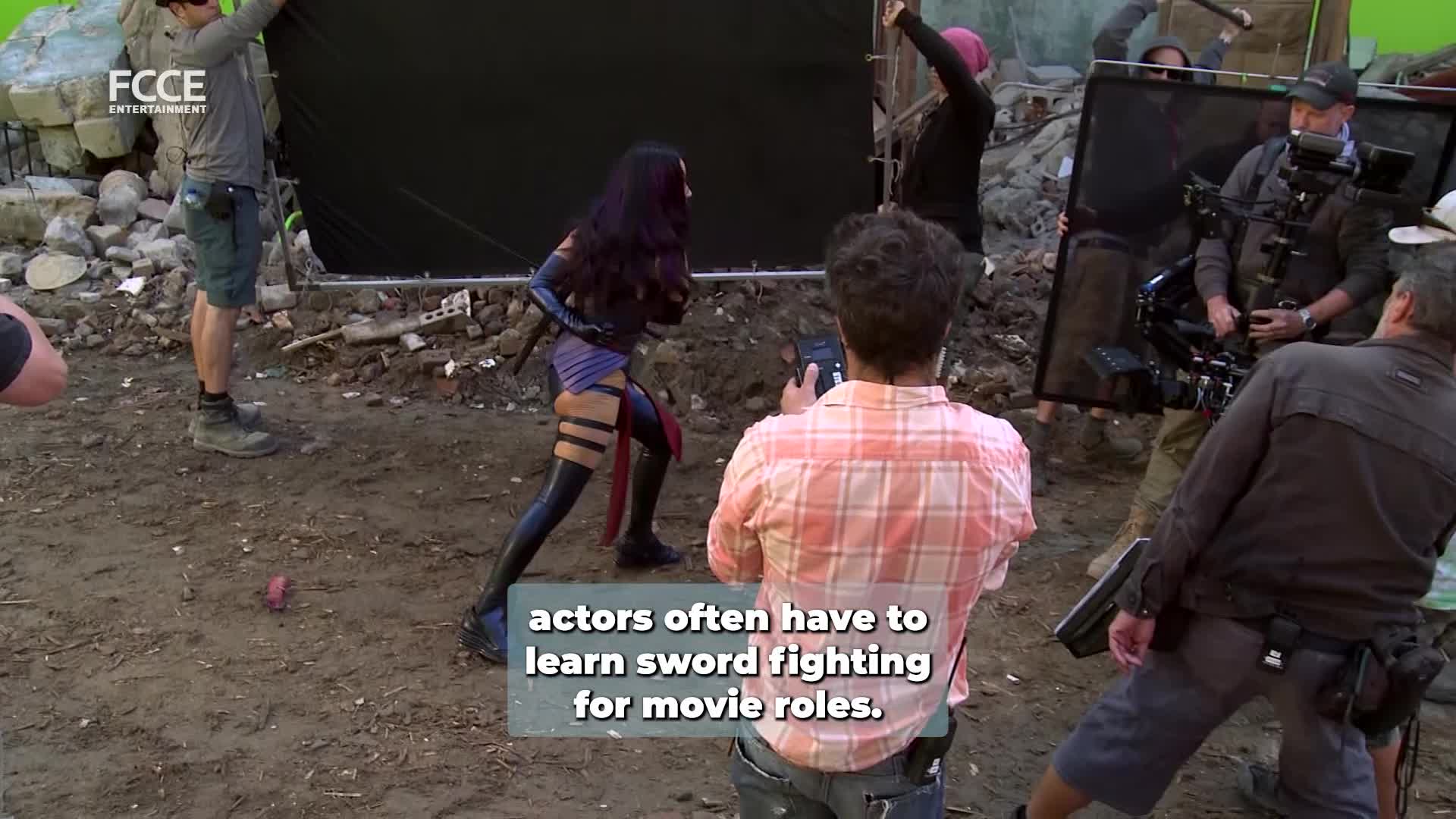 Celebrities who mastered the art of swordfighting