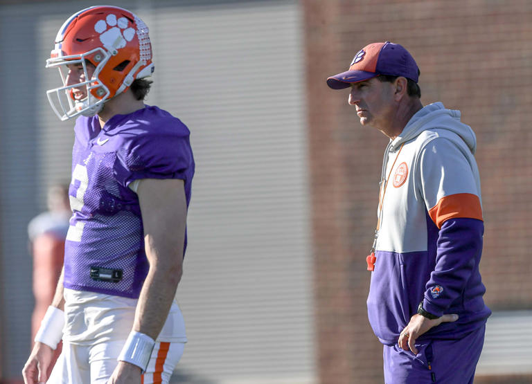 What Clemson football's Dabo Swinney wants Cade Klubnik to 'master' in ...