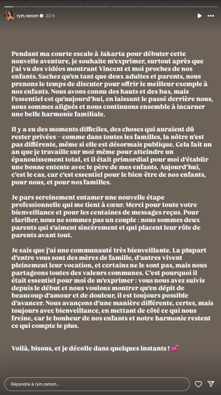 "Deux parents qui s'aiment" : Rym Renom révèle si elle est en couple ...