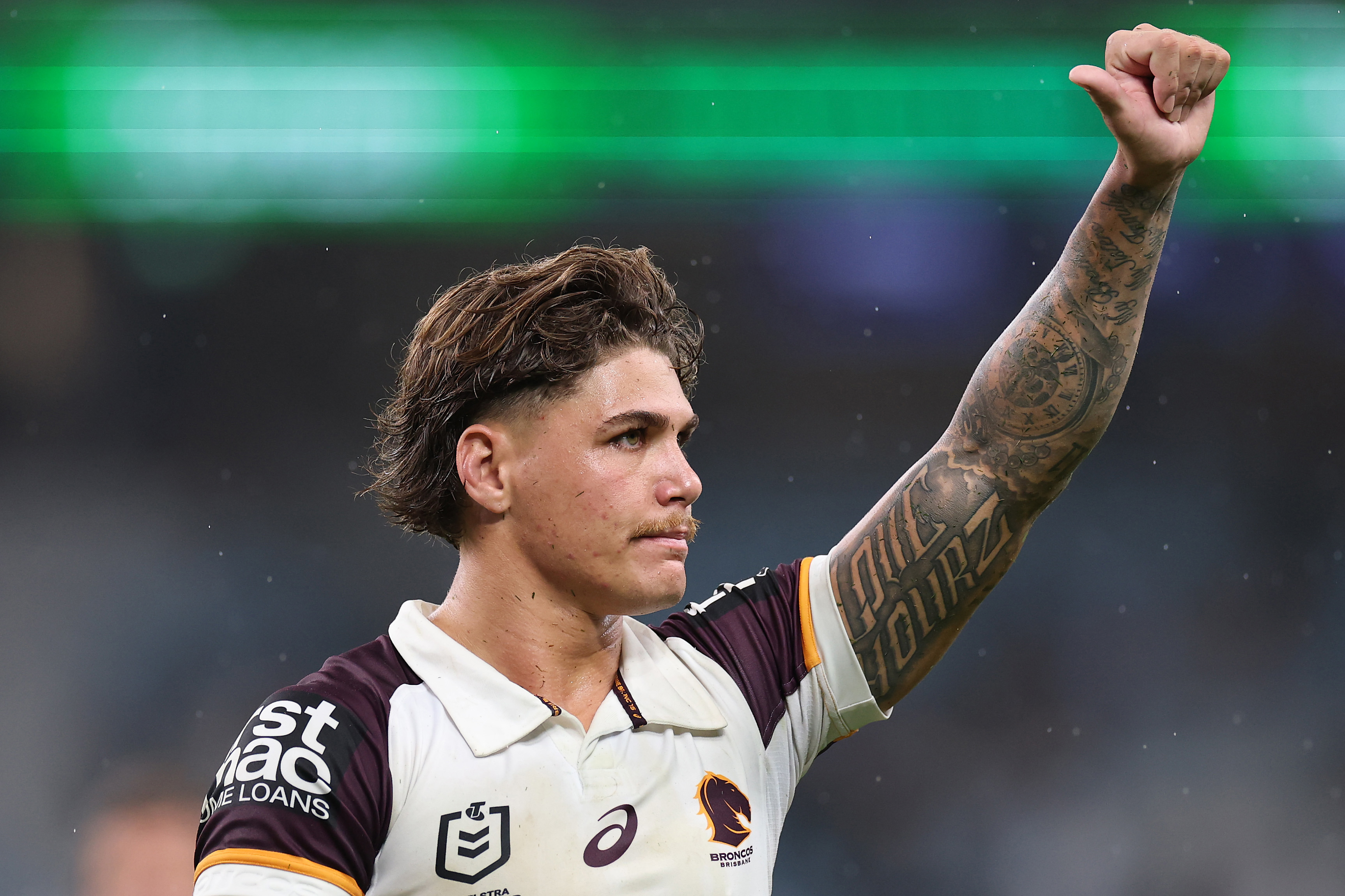 Broncos' mad dash home revealed amid Cyclone Alfred