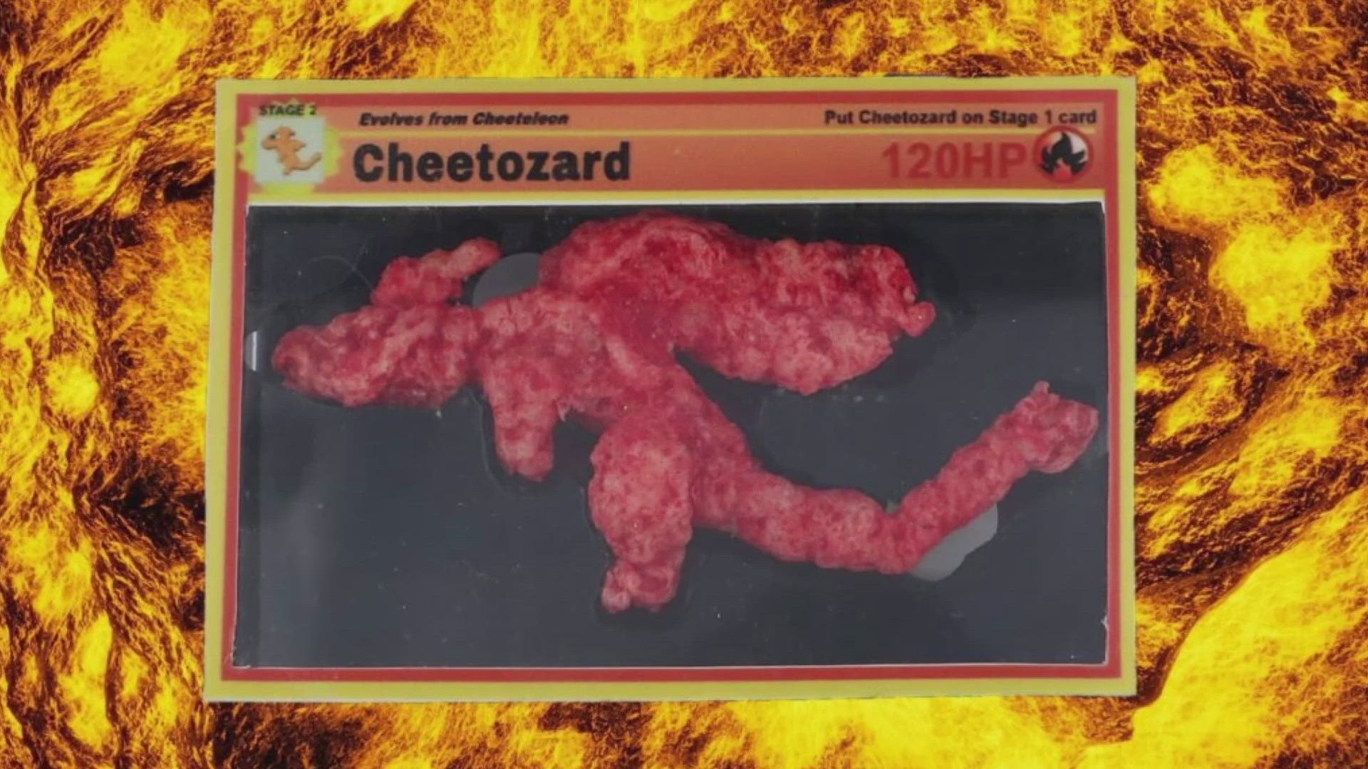 Pokémon-shaped Cheeto, 'Cheetozard,' sells at auction for $87,840