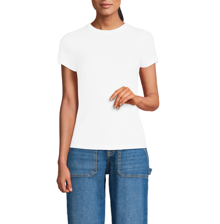 The Best White T-Shirts for Women That Aren’t See-Through