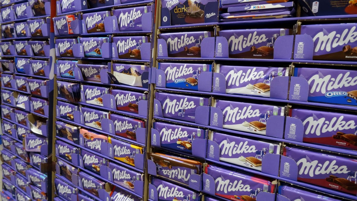 "Mogelpackung des Monats": Milka schrumpft Schokotafeln