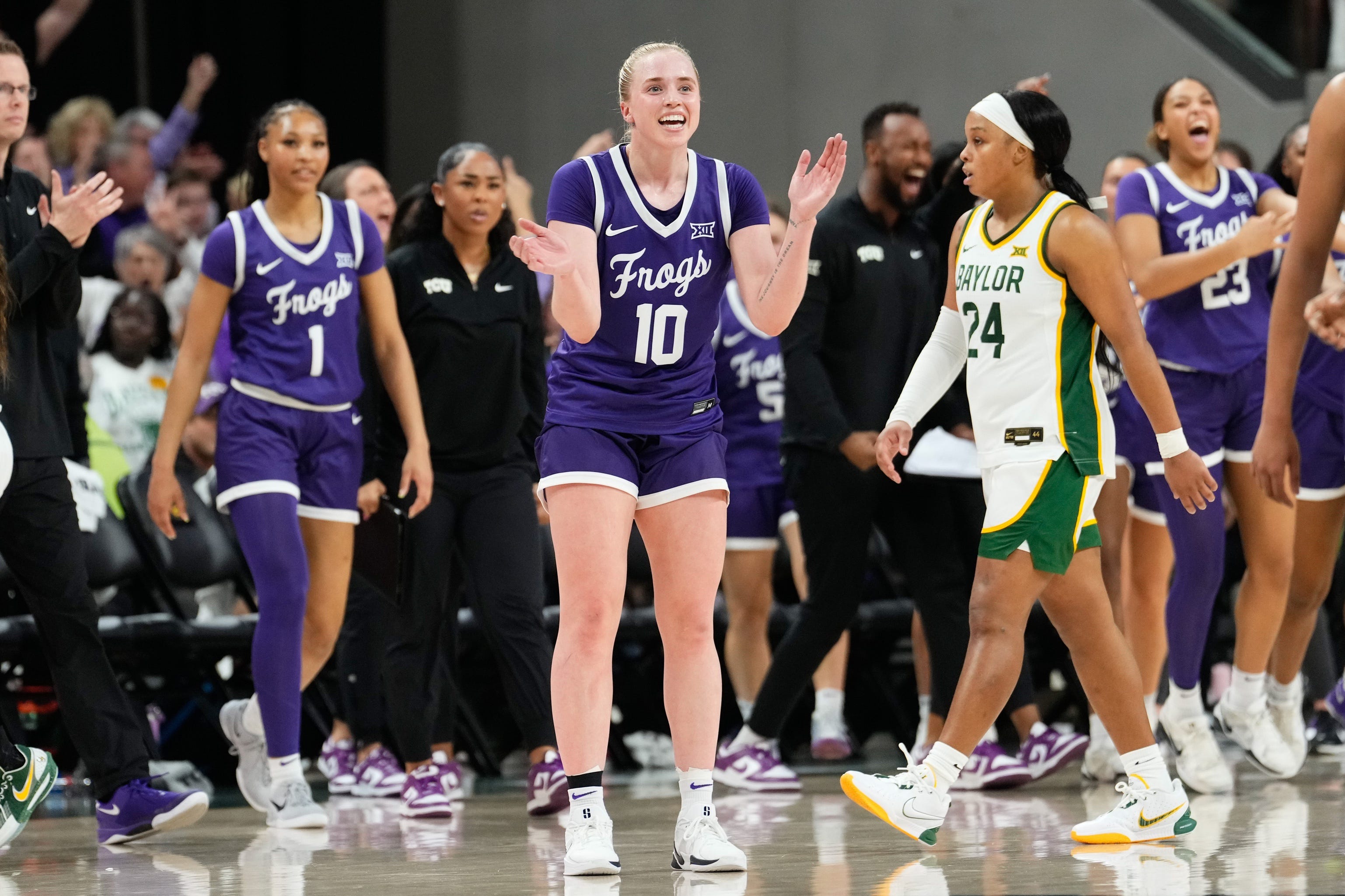 Former LSU basketball star Hailey Van Lith wins Big 12 player of the ...