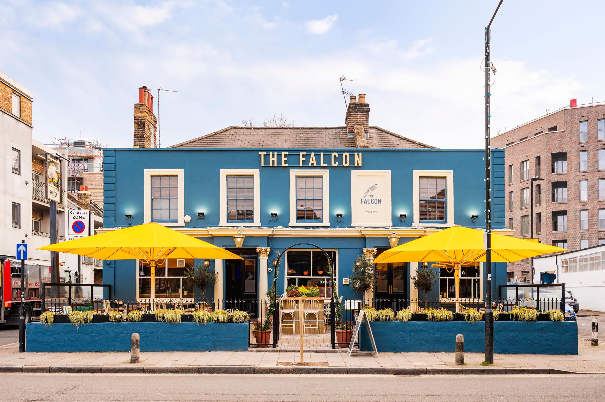 Historic pub, The Falcon, reopens with a fresh new look