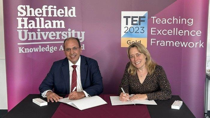 Sheffield Hallam University welcomes The British University in Egypt to ...